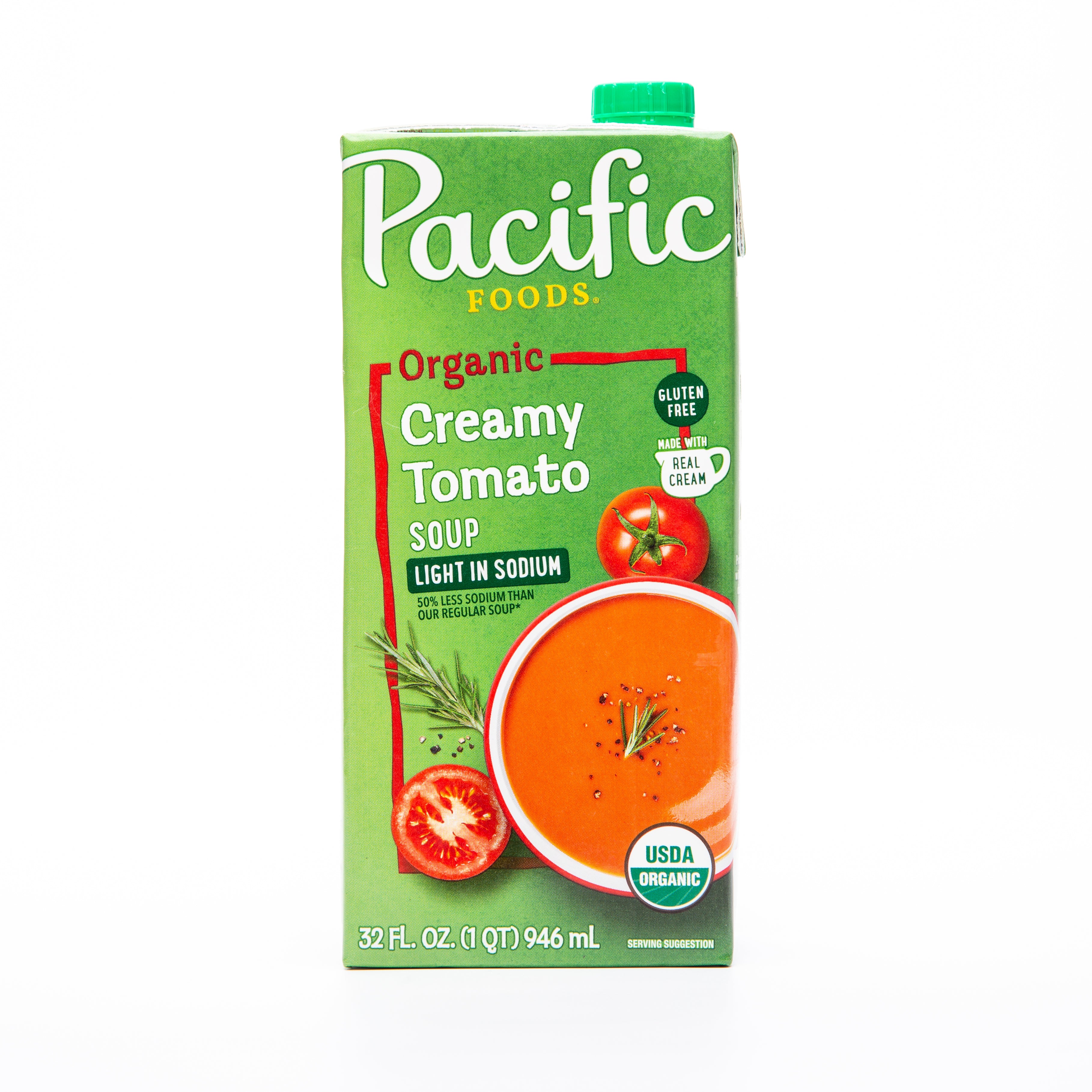 Pacific Foods Organic Creamy Tomato Soup Light in Sodium 946ml ...