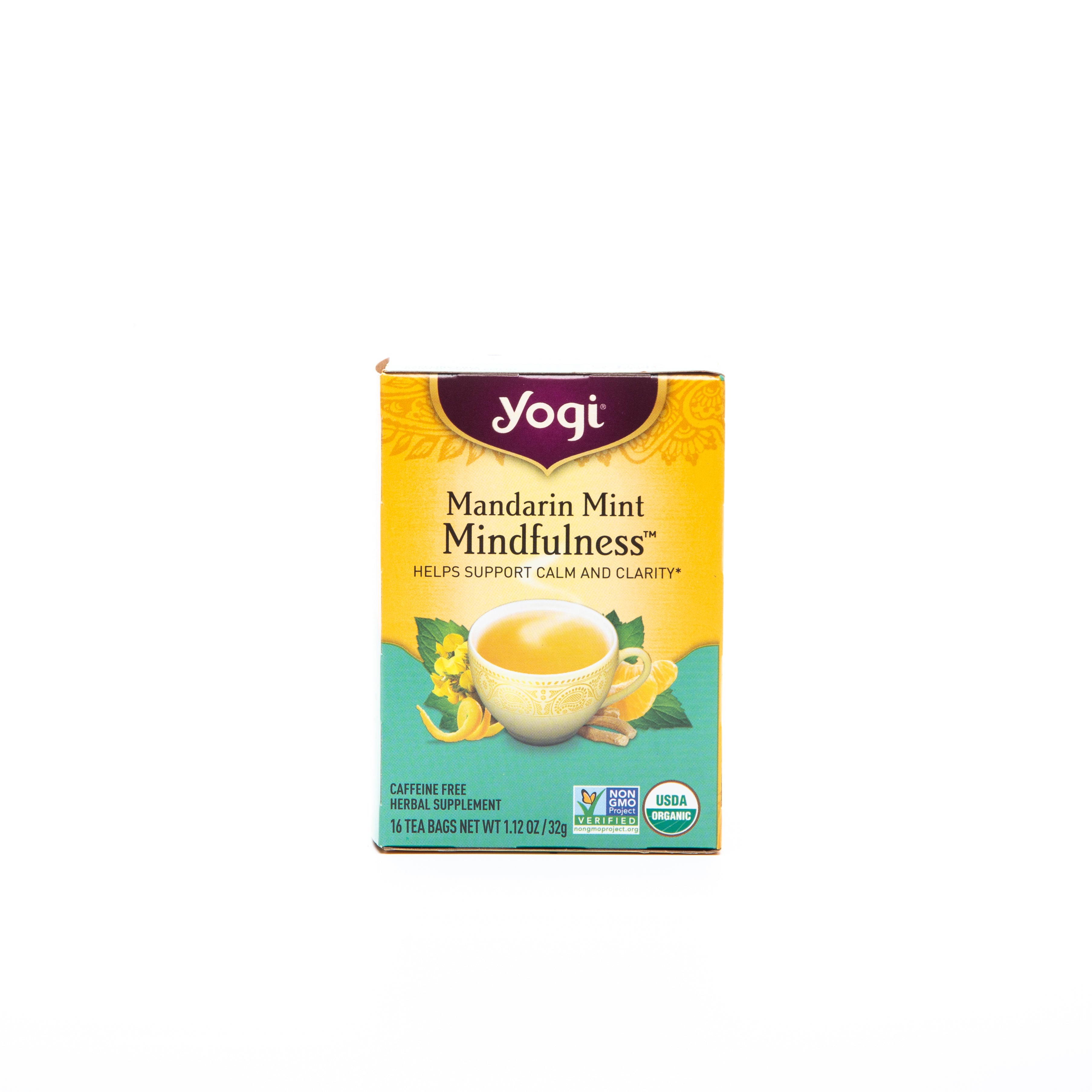 Yogi Mandarin Mint Mindfulness 16 Tea Bags – Healthy Options