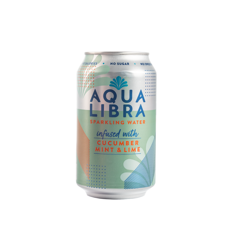Aqua Libra Cucumber Mint & Lime Sparkling Water 330ml – Healthy Options