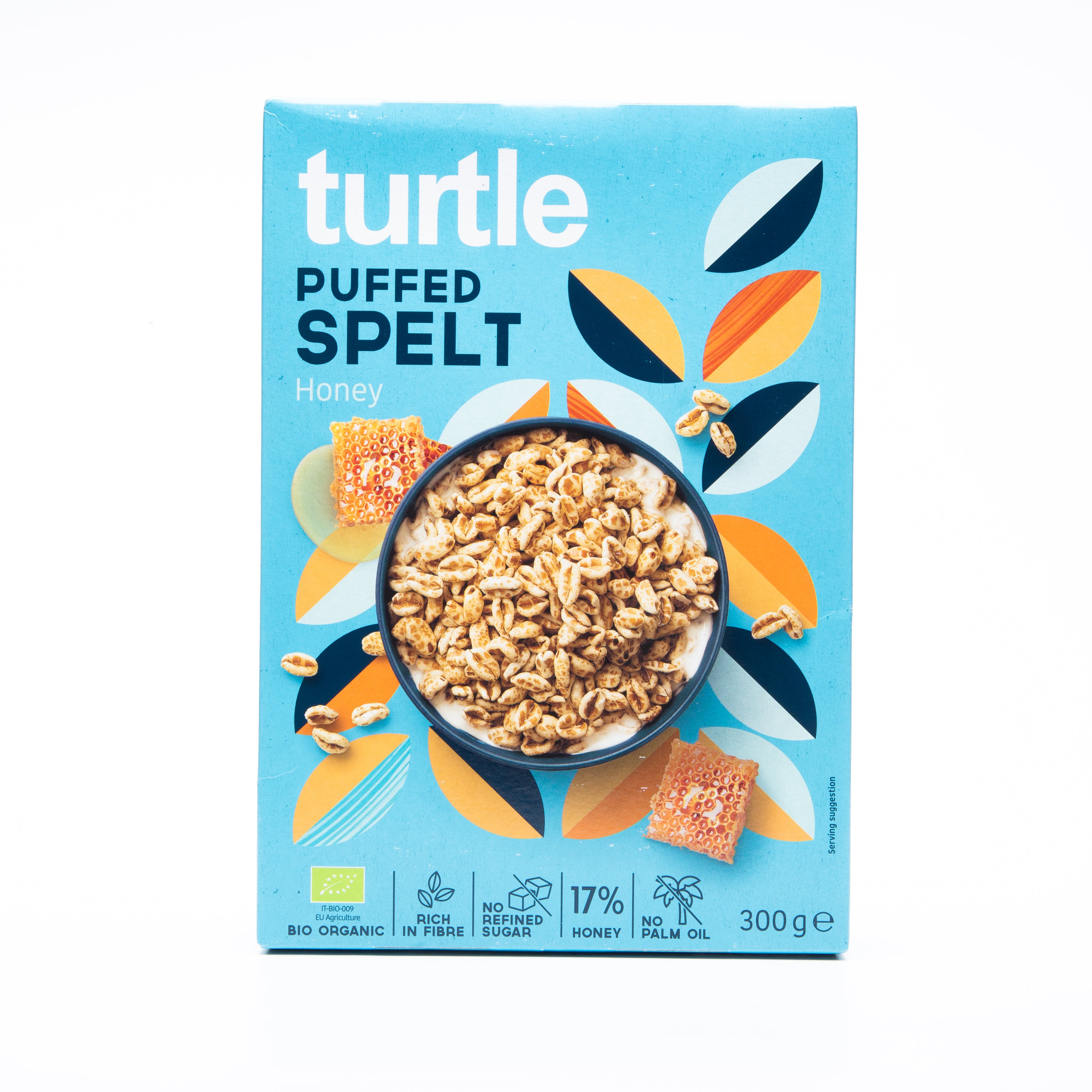 Turtle Puffed Spelt Honey Cereals 300g – Healthy Options