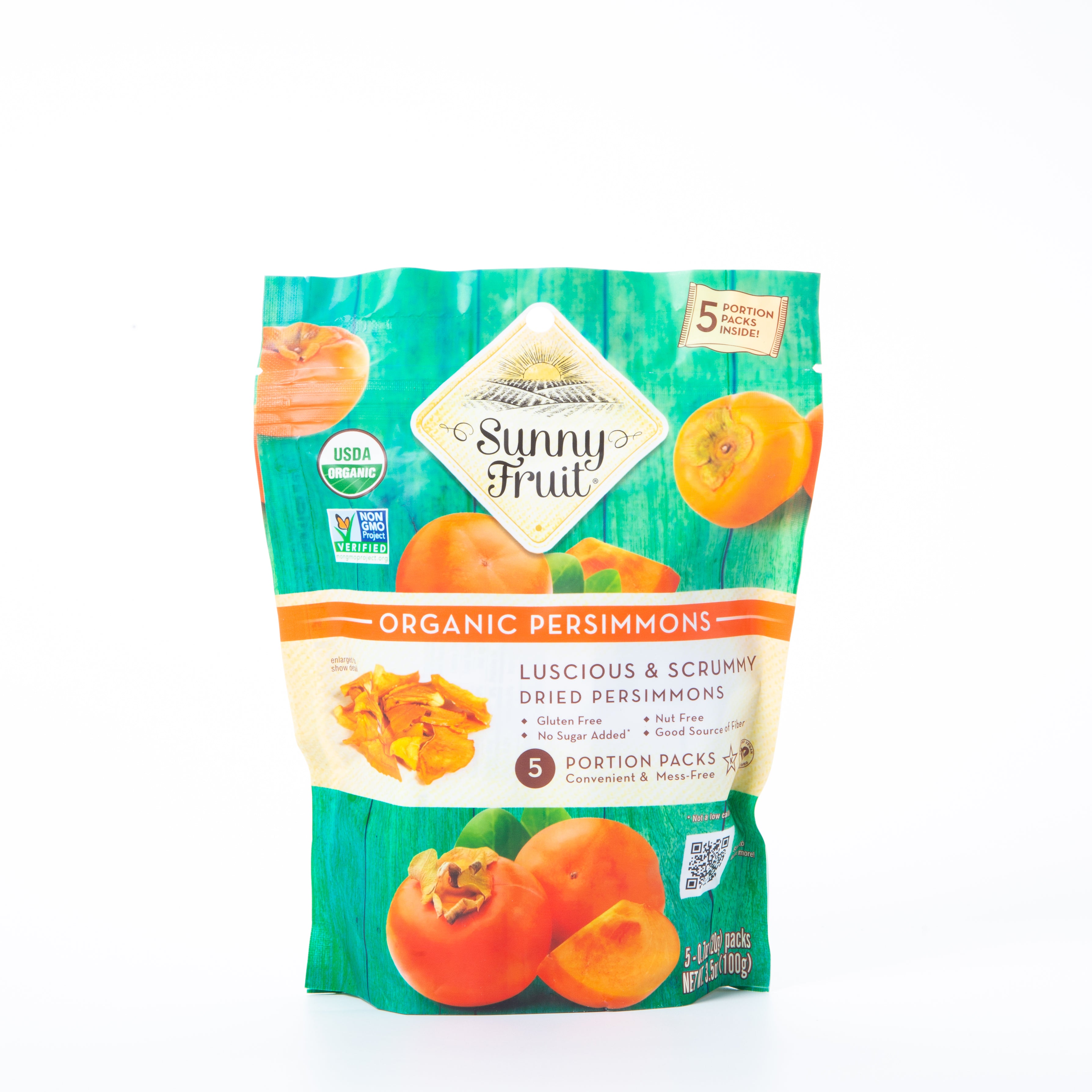 Sunny Fruit Organic Dried Persimmons 100g – Healthy Options