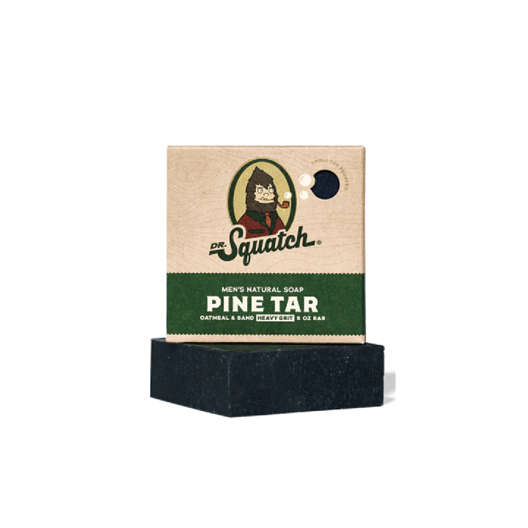 Dr Squatch Men's Natural Soap Pine Tar 141g – Healthy Options