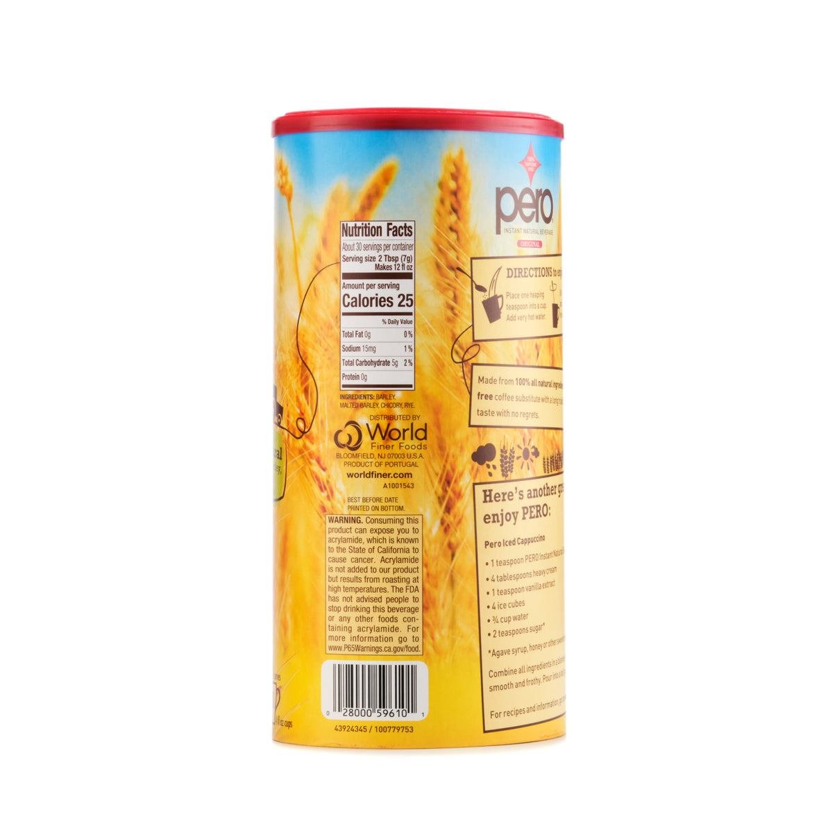 Pero Instant Natural Beverage Original 200g – Healthy Options