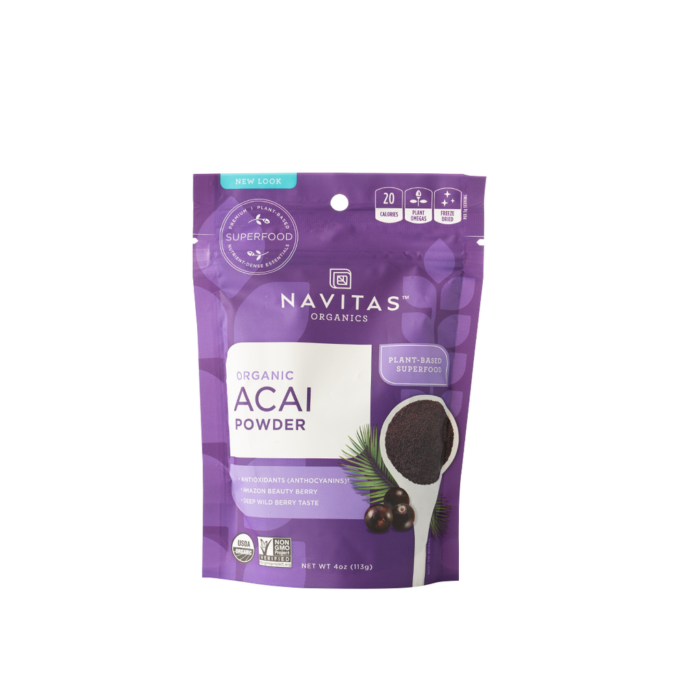 Navitas Naturals Organic Acai Powder 113g – Healthy Options